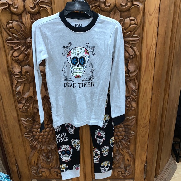 Lazy One | Pajamas | Nwt Lazy Ones Size Dead Tired Pajama Set | Poshmark